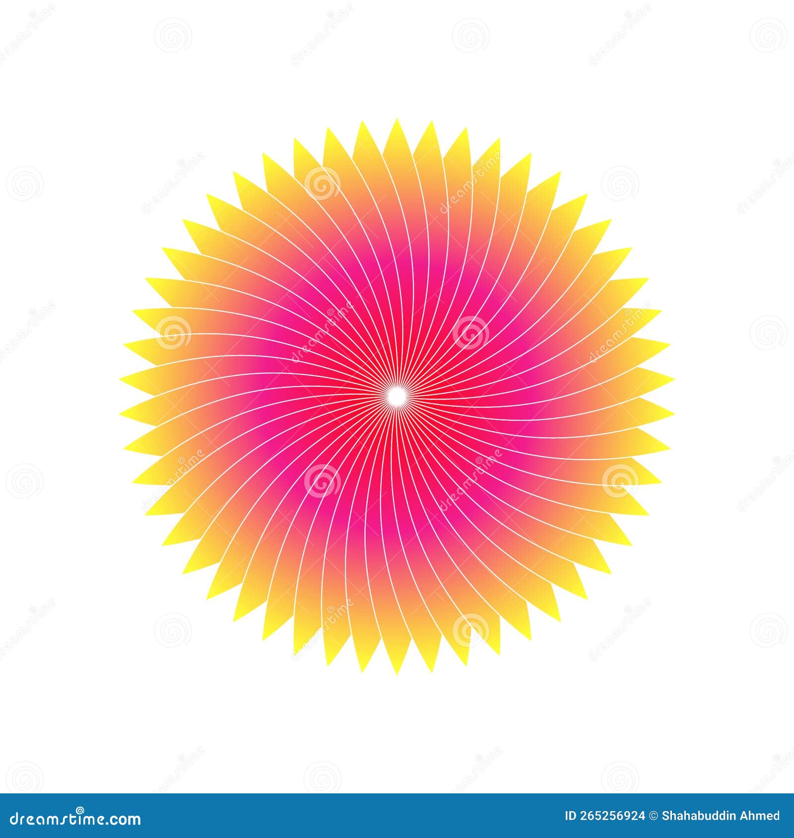 Full Color Geometric Art Vector Design Stock Vector - Illustration of ...