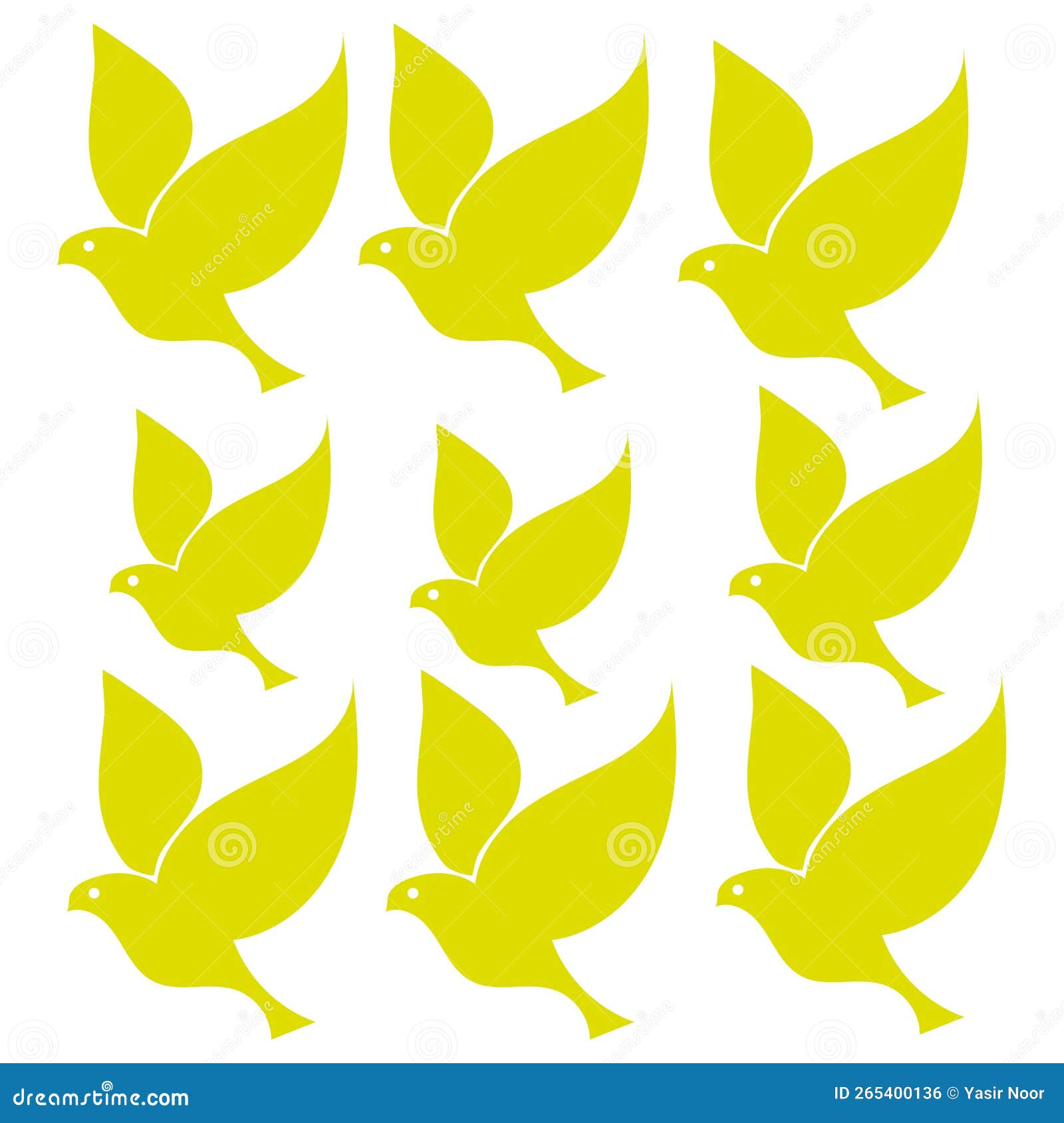 Yellow Bird - Art and Drawing - Digital Artist Stock Illustration ...