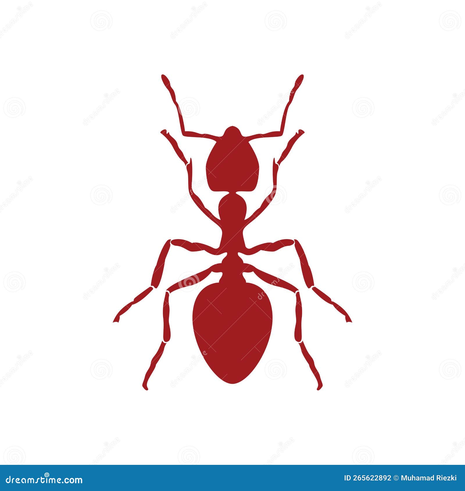 Ant Illustration Vector Design. Creative Ant Icon Stock Vector ...
