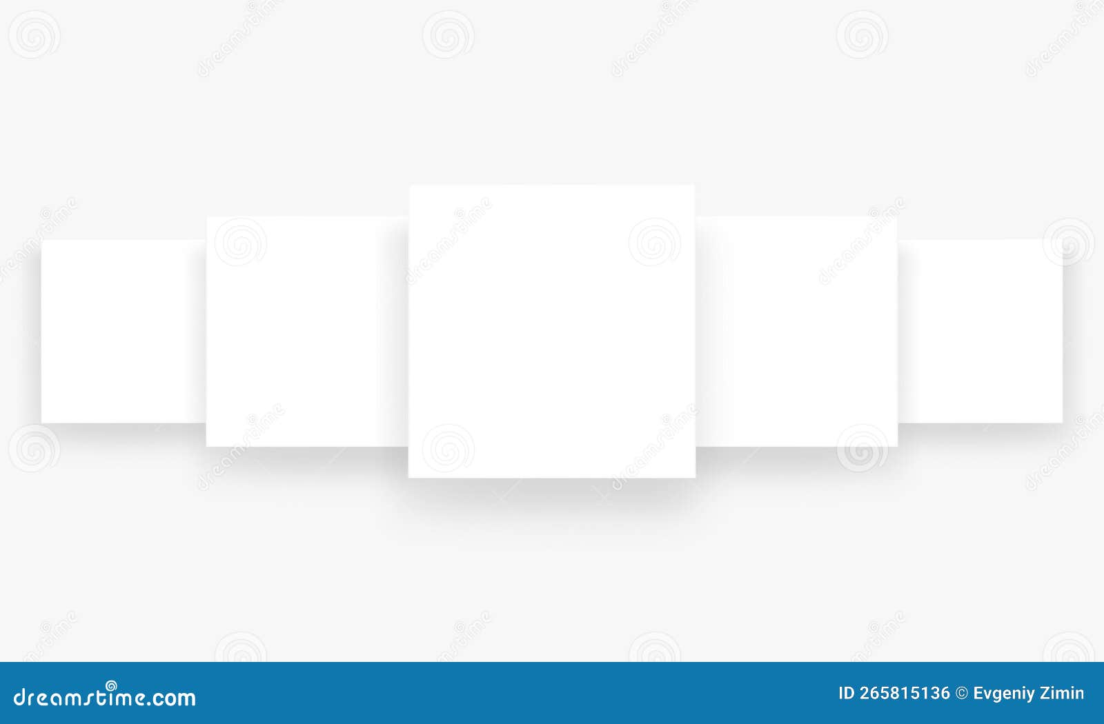 Blank Square Social Media Posts Templates for Blogs or Brand Designs ...