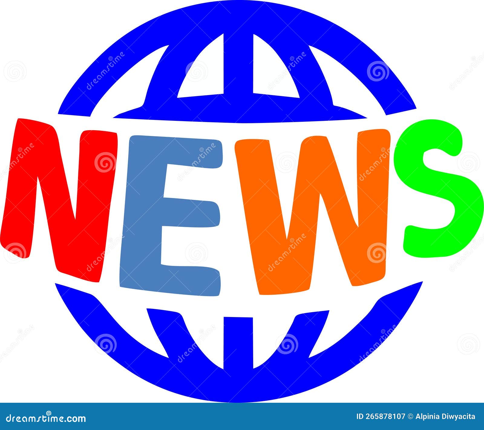 Illustration Vector Graphic of Simple News Icon or Globe Icon Stock ...