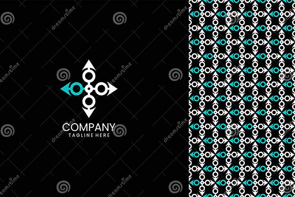 Abstract Logo Design Pattren Logo Template Stock Vector - Illustration ...