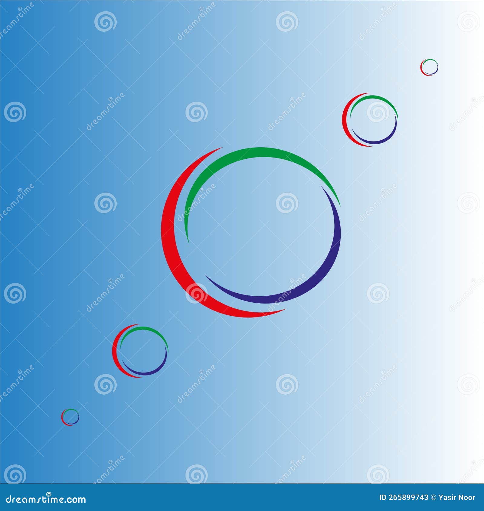 Graphic Designed Page for Web Social Print and Press Stock Illustration ...