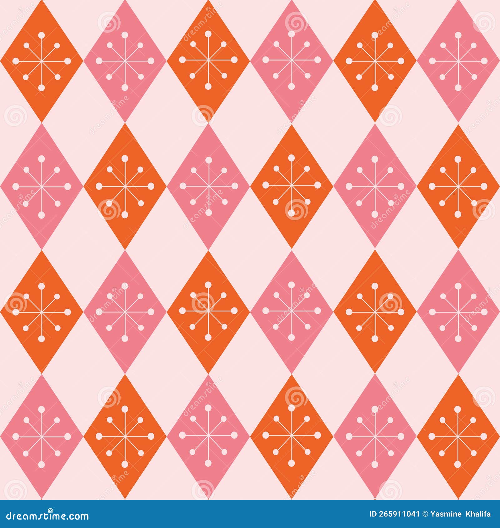 Retro Harlequin Background Vector Illustration | CartoonDealer.com ...