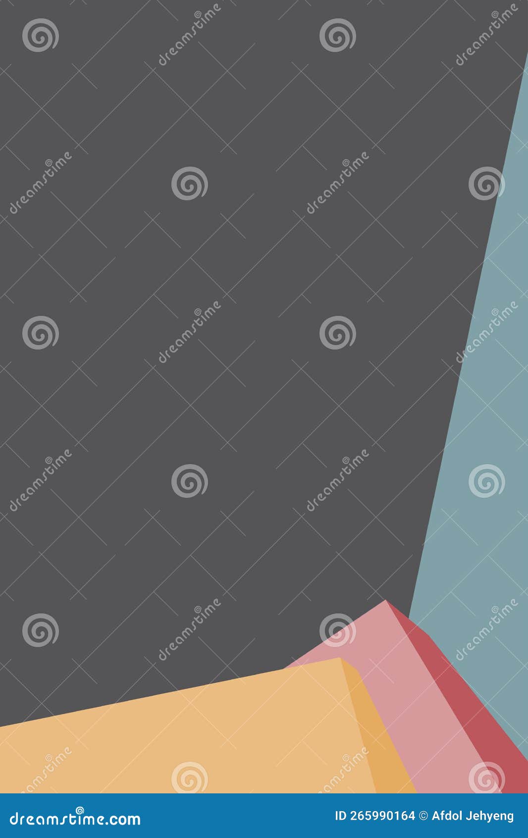 Architecture Abstract Poster Cover. Poster with Geometric Shape ...