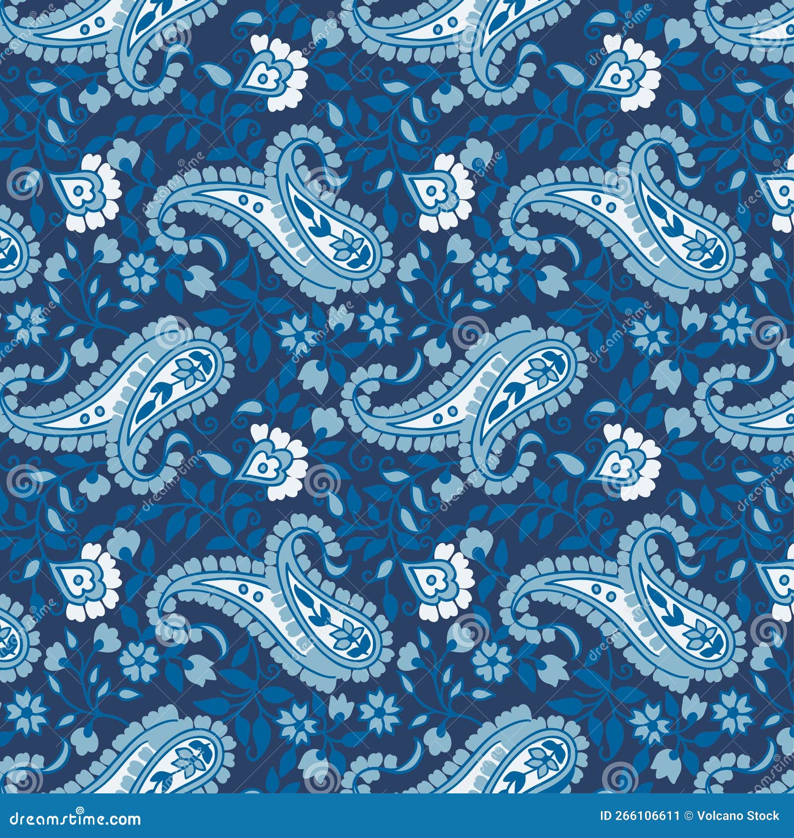 Traditional Oriental Seamless Paisley Pattern. Vintage Floral ...