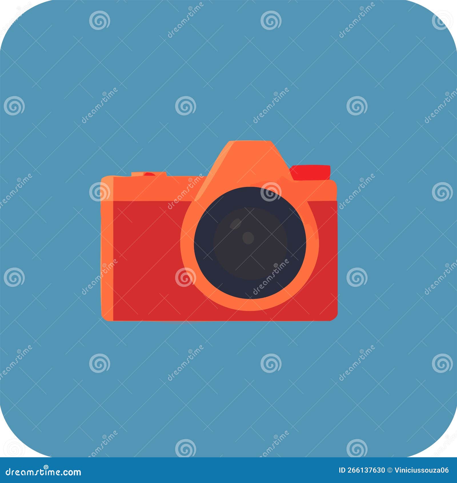 Minimalistic and Iconic Camera Icon. Stock Vector - Illustration of ...