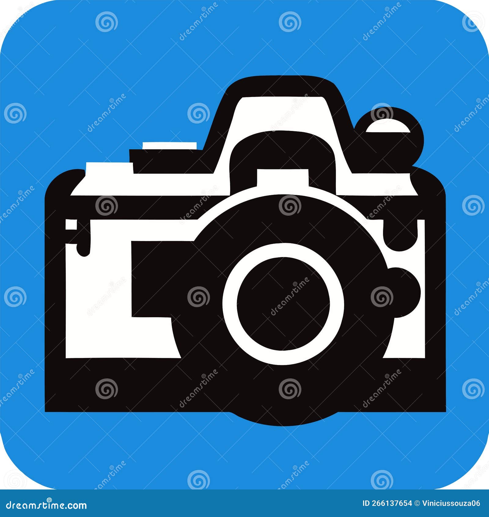 Minimalistic and Iconic Camera Icon Stock Vector - Illustration of film ...