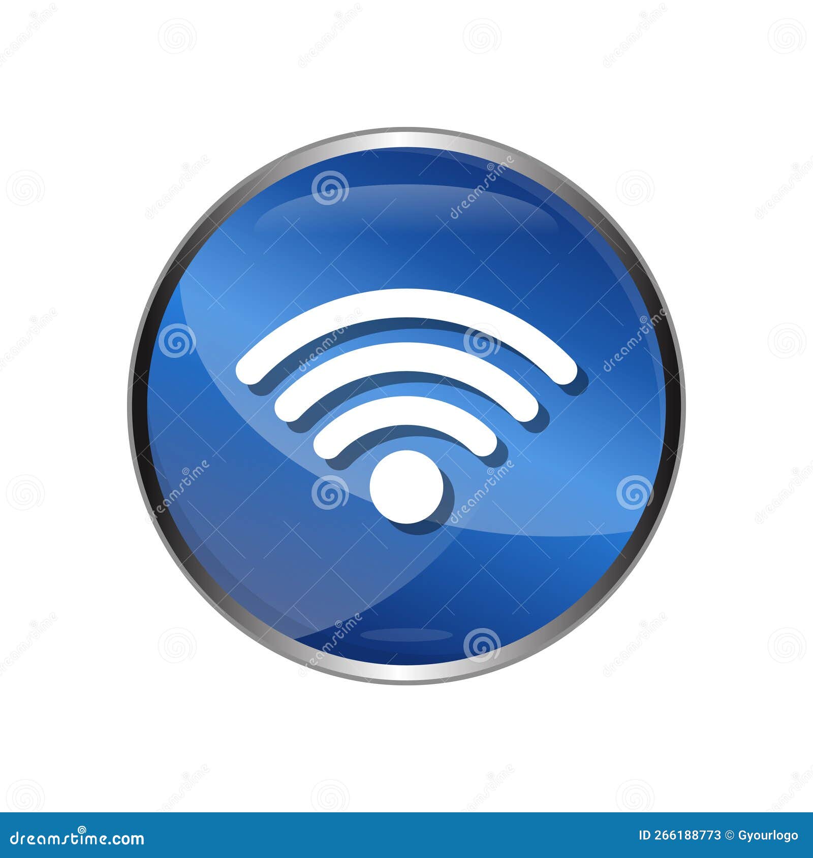 3D Good Signal Icon Vecktor Stock Vector - Illustration of computer ...