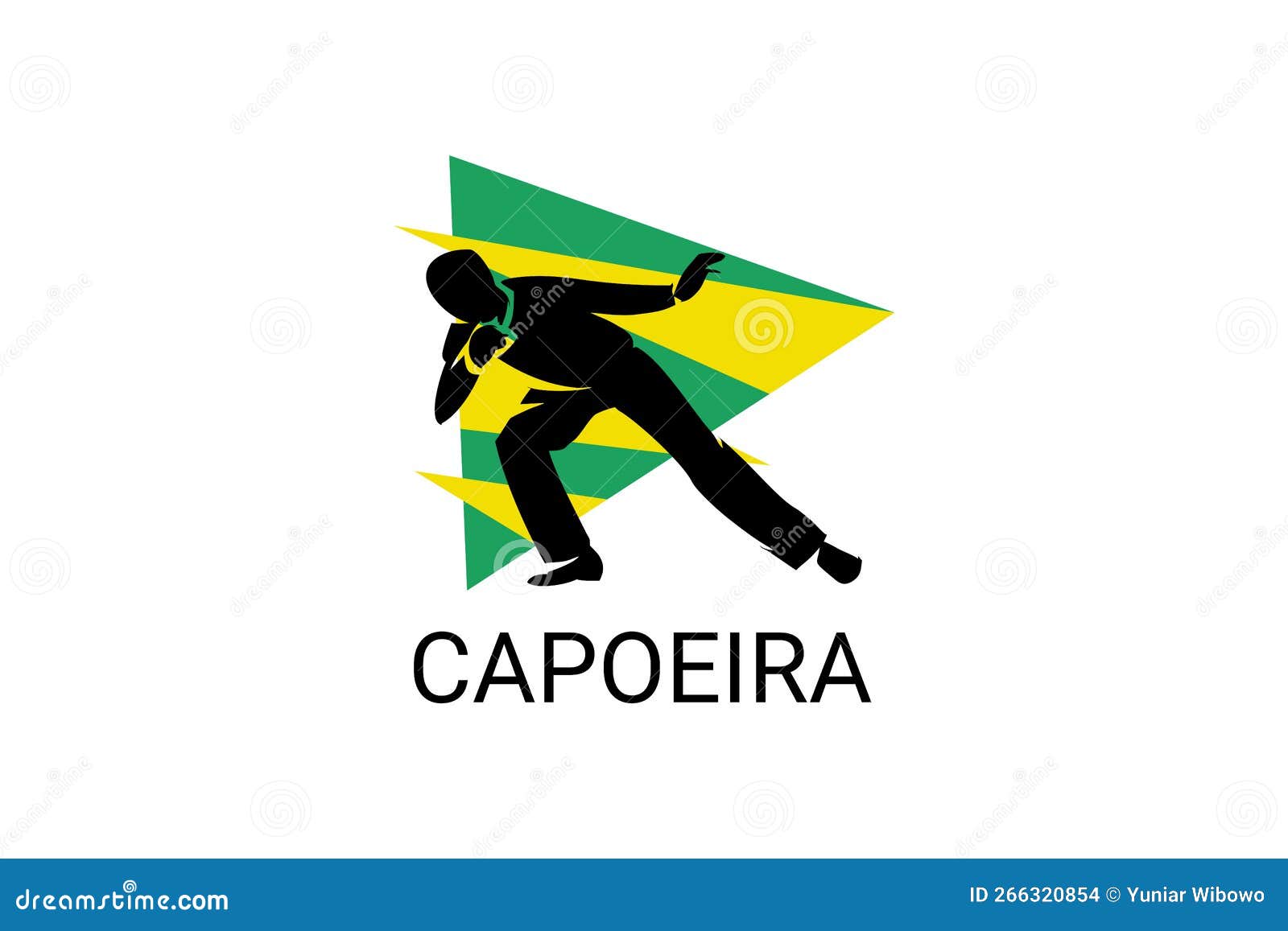 Capoeira Fighting Dance Sport Vector Line Icon. Stock Vector ...