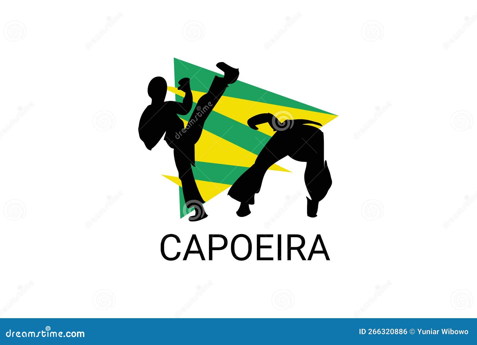Capoeira Fighting Dance Sport Vector Line Icon. Stock Vector ...