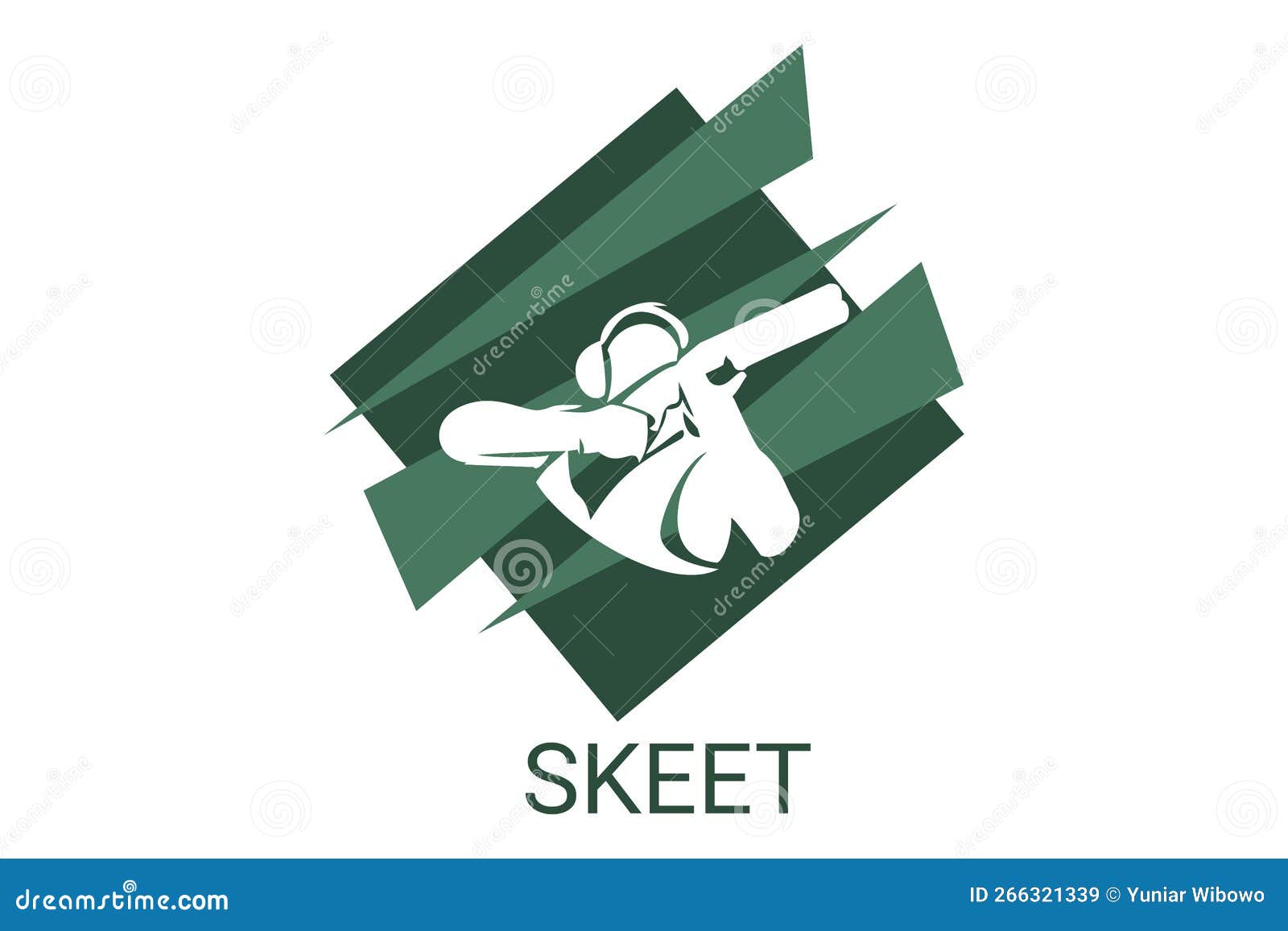 Skeet Sport Vector Line Icon. an Athlete Posing for a Shot. Sport ...