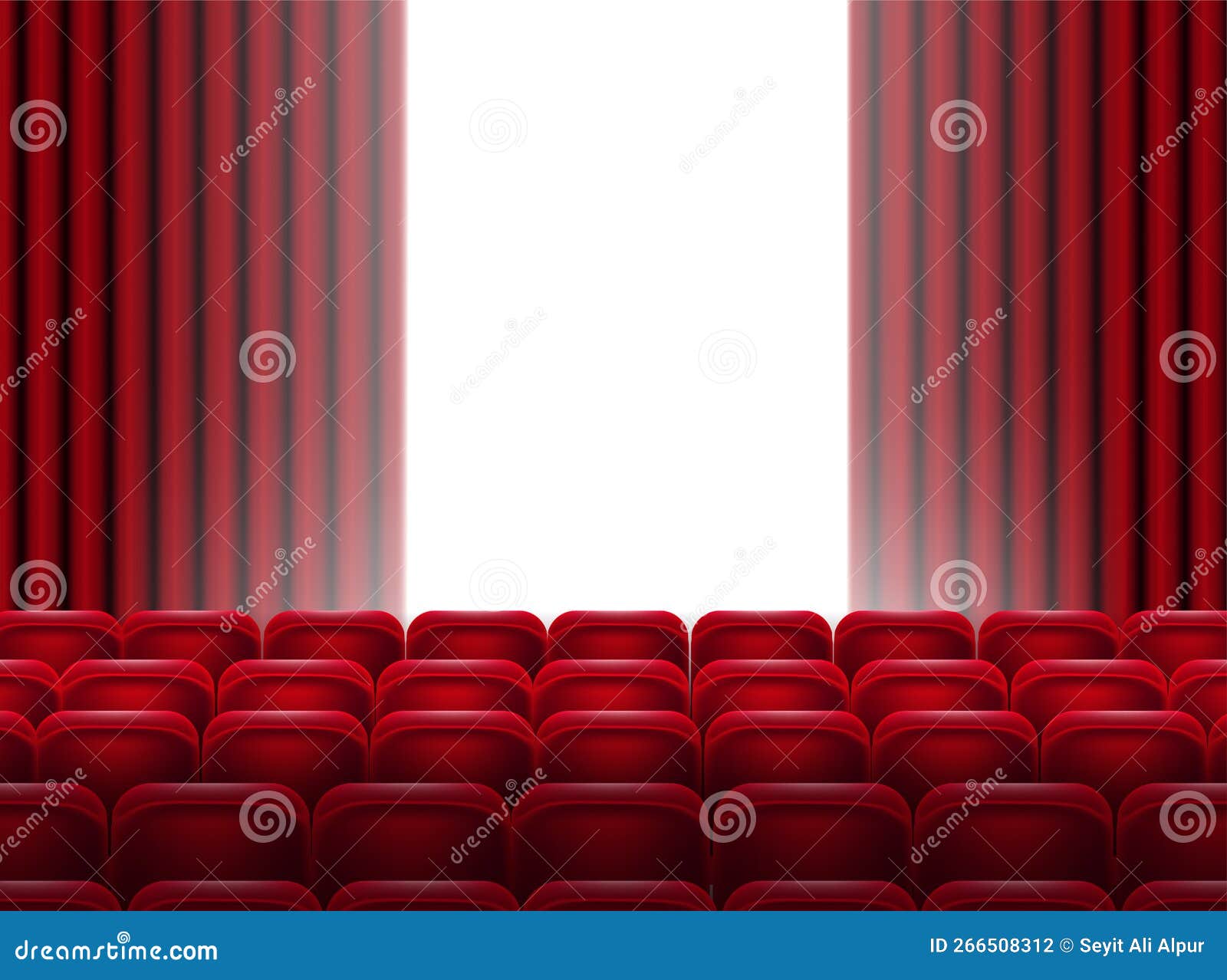 Theater and movie theater stock illustration. Illustration of poster ...