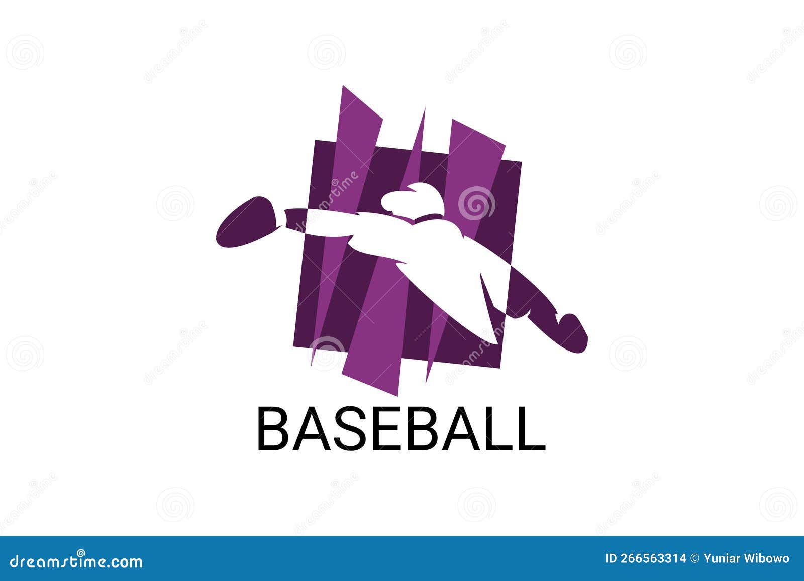 Baseball Sport Vector Line Icon. an Athlete Playing Baseball Stock ...