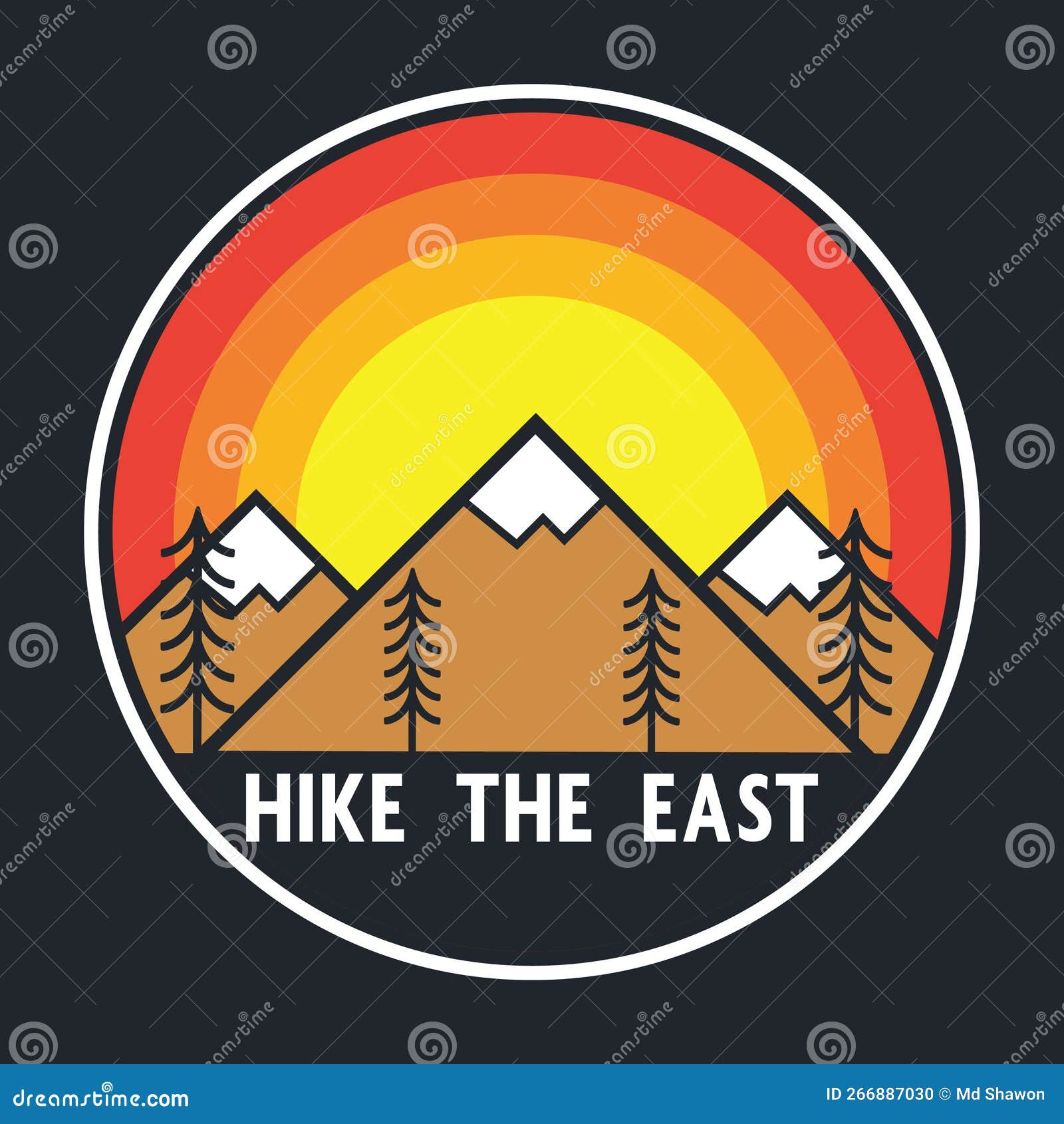 Mountain Outdoor Adventure Emblem Patch Logo Poster Label Vector ...