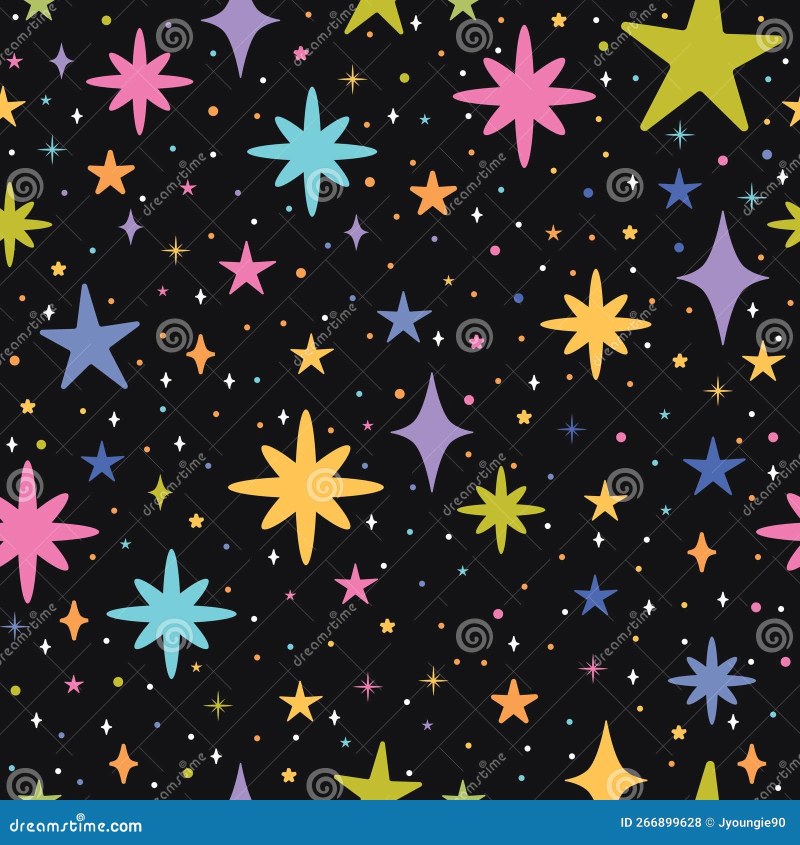 Seamless Star Pattern, Star Backgrorund, Seamless Repeat Star Wallpaper ...