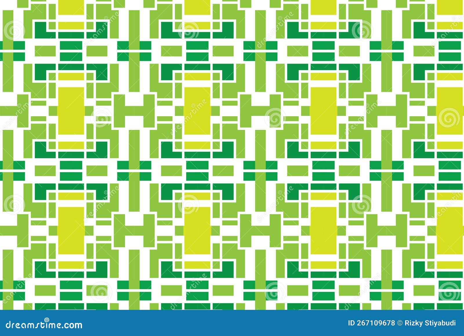 Letter H Pattern Combined with Rectangle Shape Stock Vector ...