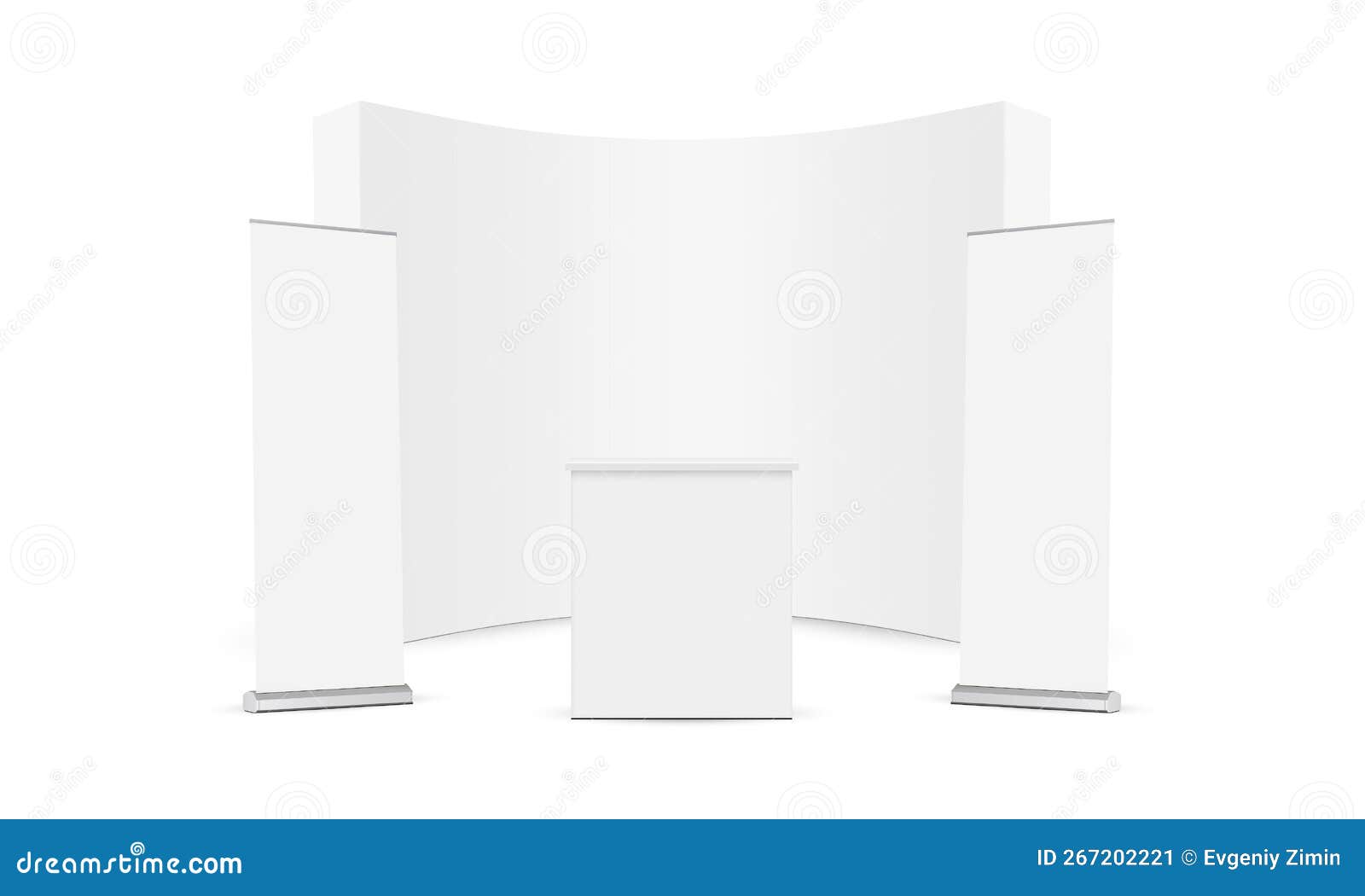 Roll Up Banners With Charts And Diagrams Cartoon Vector | CartoonDealer ...