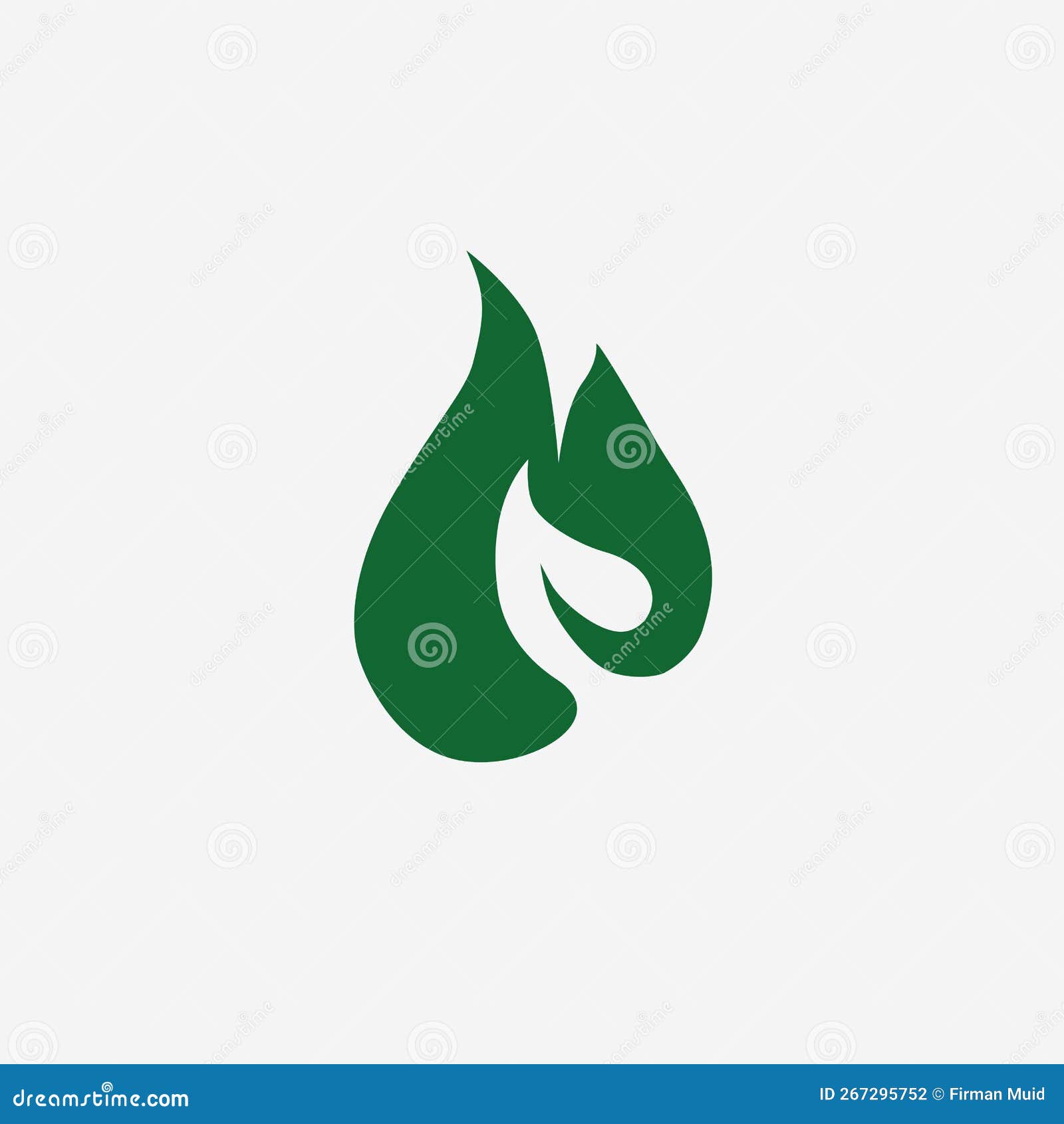 Fire Leaf Logo illustrator stock vector. Illustration of illustrators ...