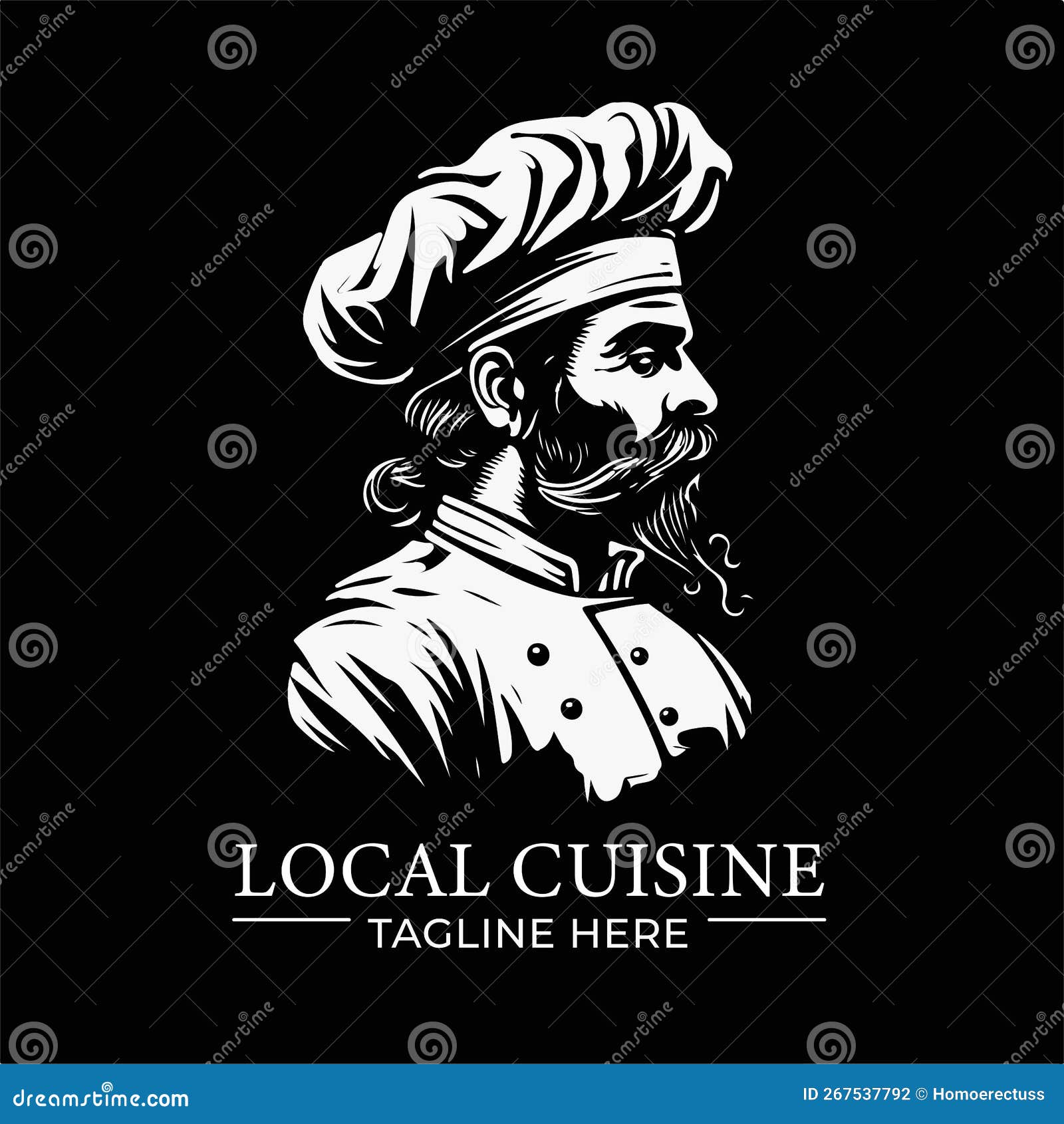 Chef Hat, Vintage Bakery Logo Ideas. Inspiration Logo Design. Template ...