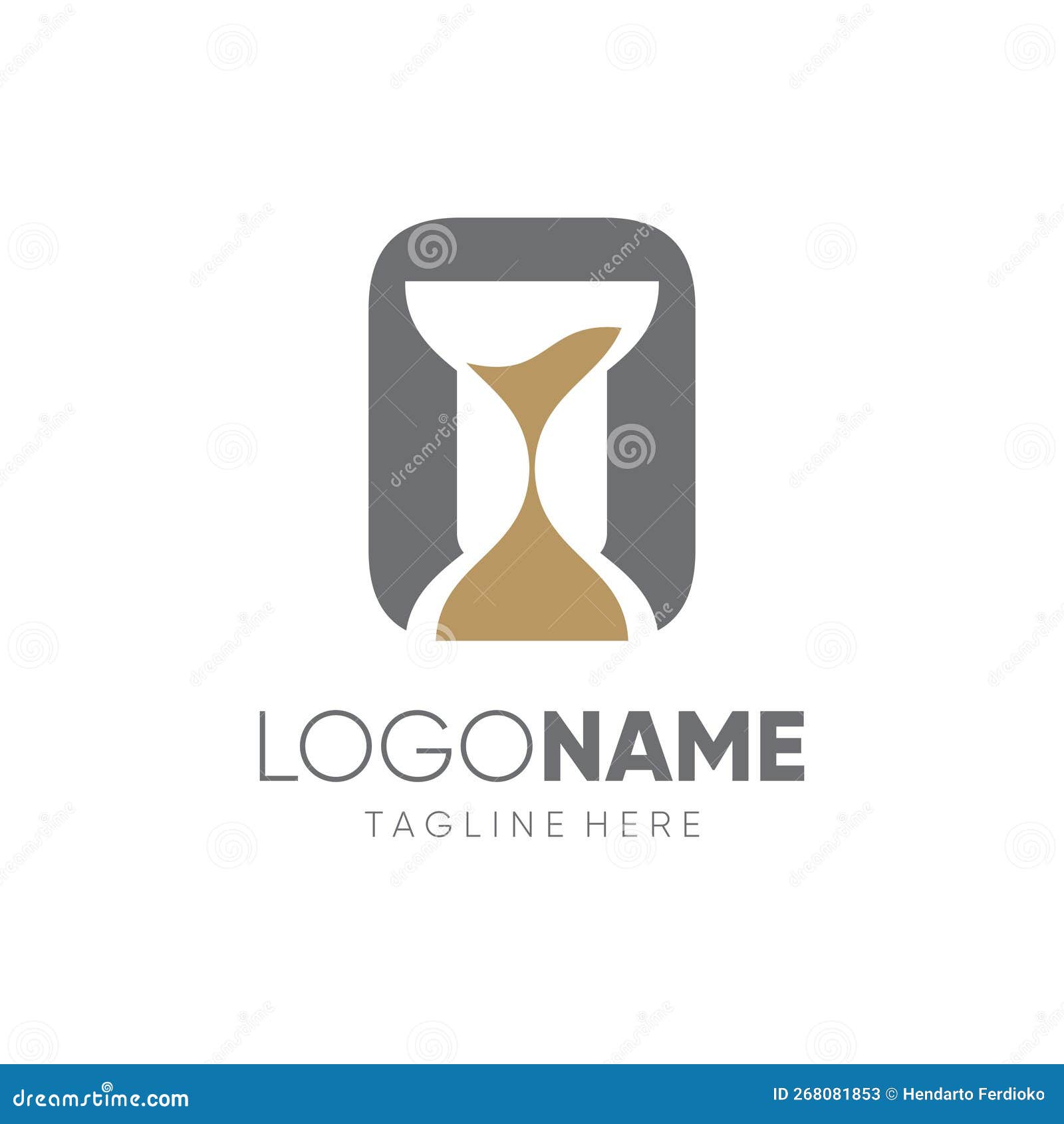 Letter O Sand Time Hourglass Logo Design Vector Icon Graphic Emblem ...