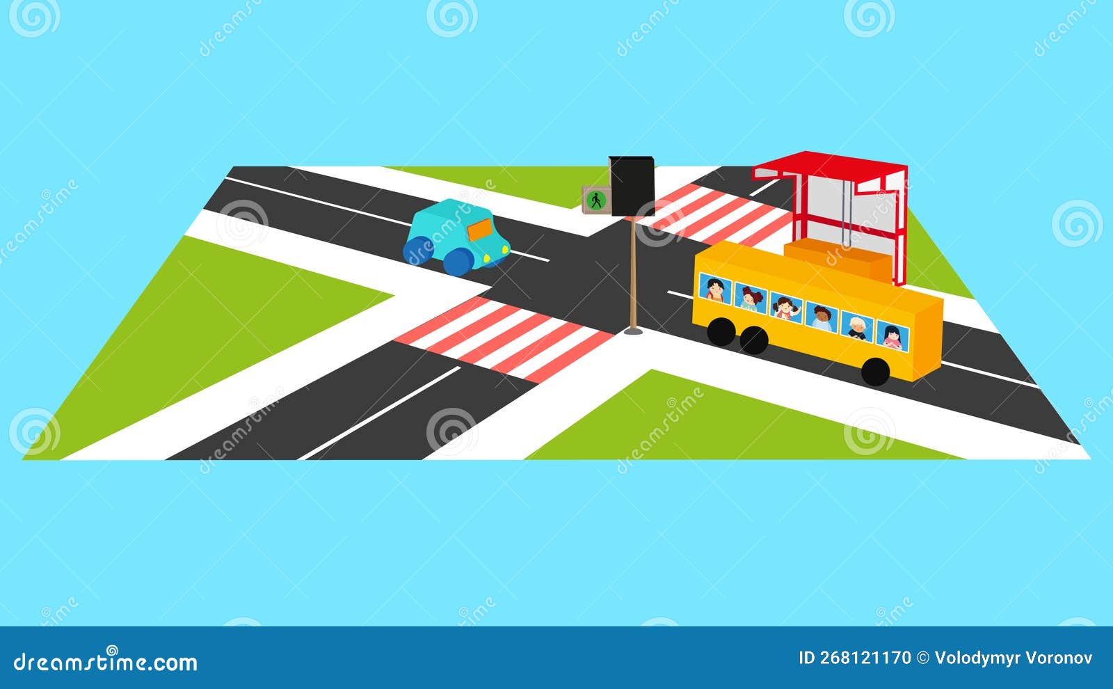 Crossings Cartoons, Illustrations & Vector Stock Images - 518 Pictures ...