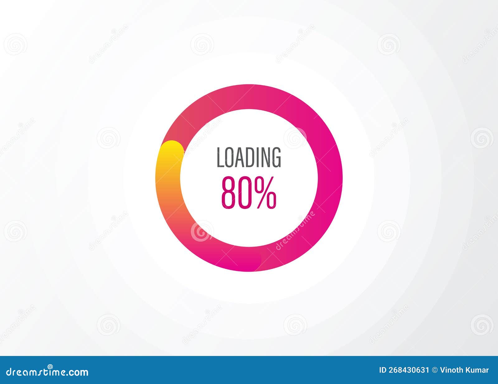 Loading Circle Percentage 100,updating, Cloud Download, Upload Files ...