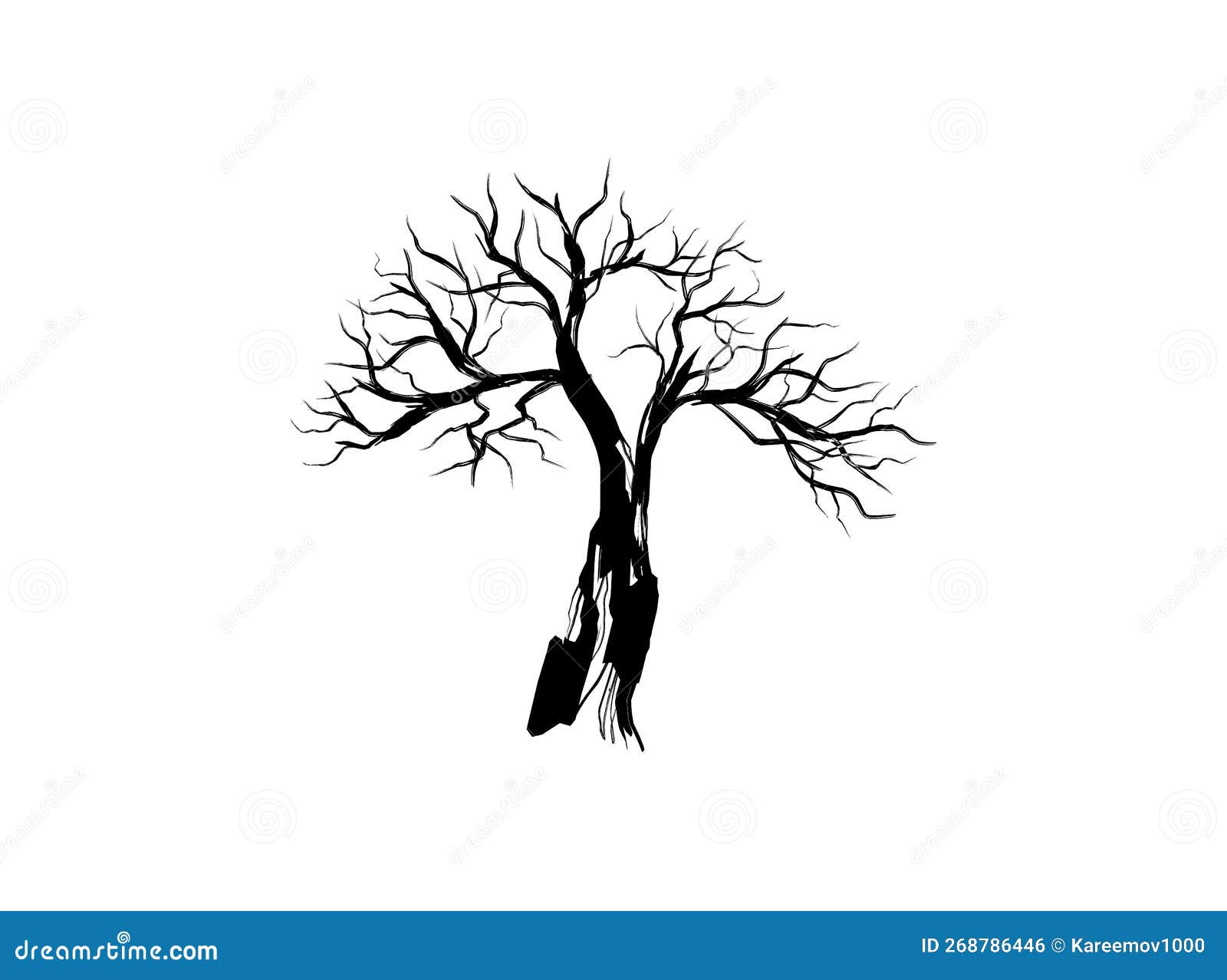 Withered Tree Vector