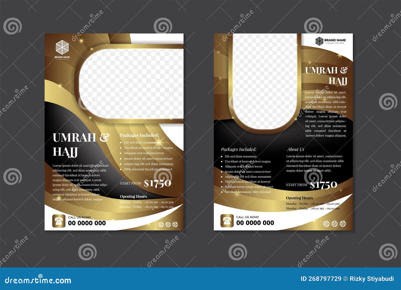 Hajj Flyer Flyer Design Template Fully Editable Design Vector ...