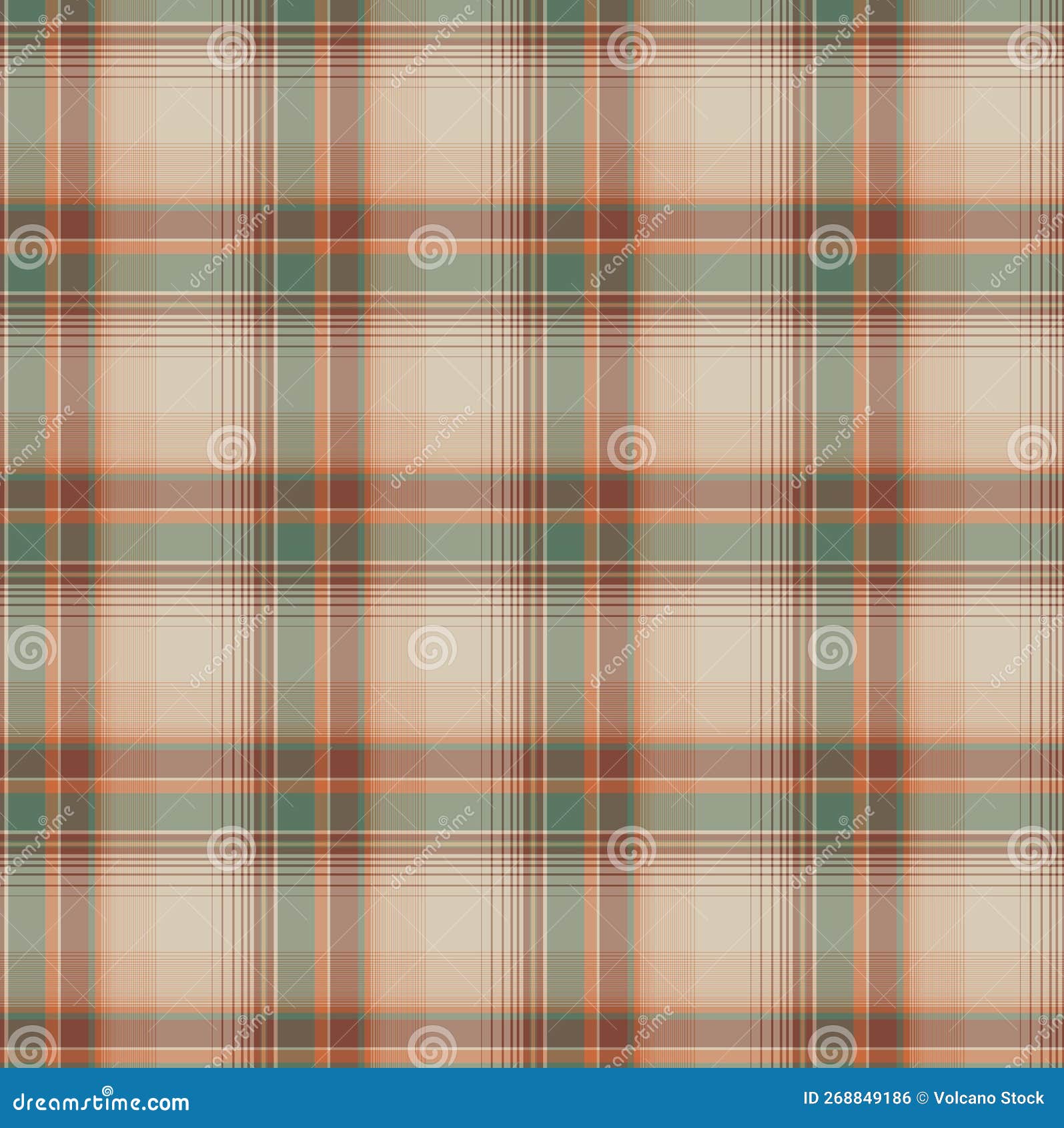 Seamless Pattern in Green Colors for Plaid, Fabric, Textile, Clothes ...