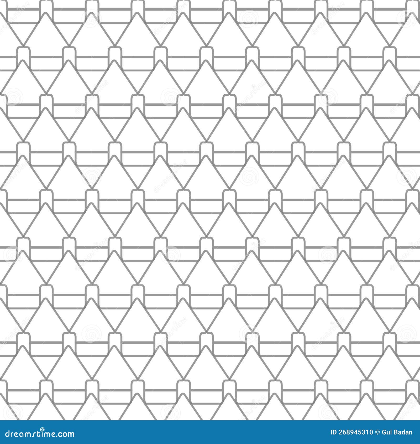 Grey White Pattern Wallpaper Background Print Stock Illustration ...