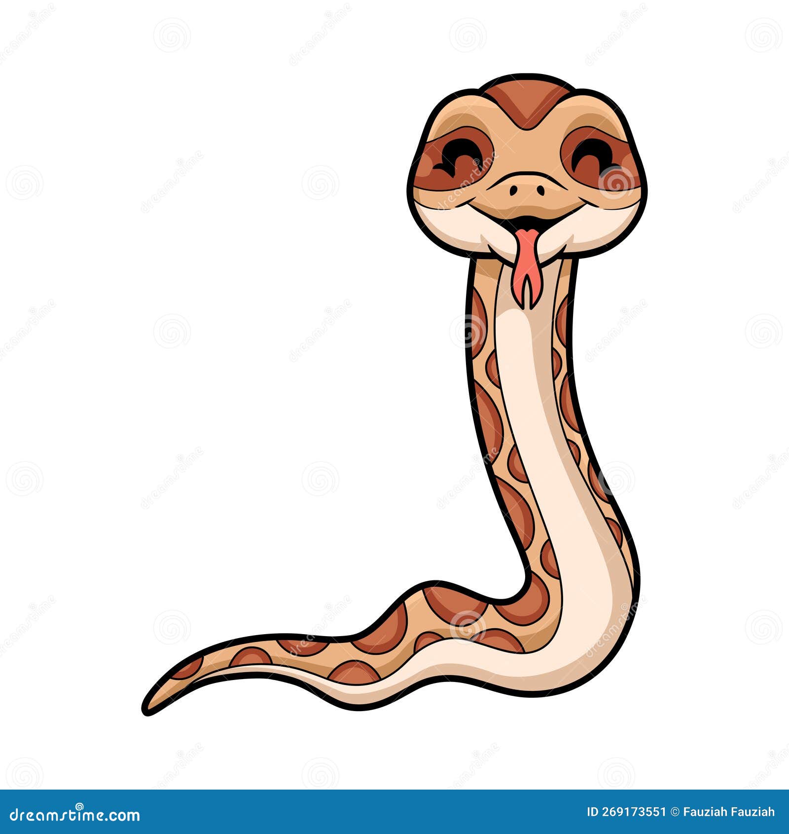 Russell's Viper In India's Lush Forests Stock Photo | CartoonDealer.com ...