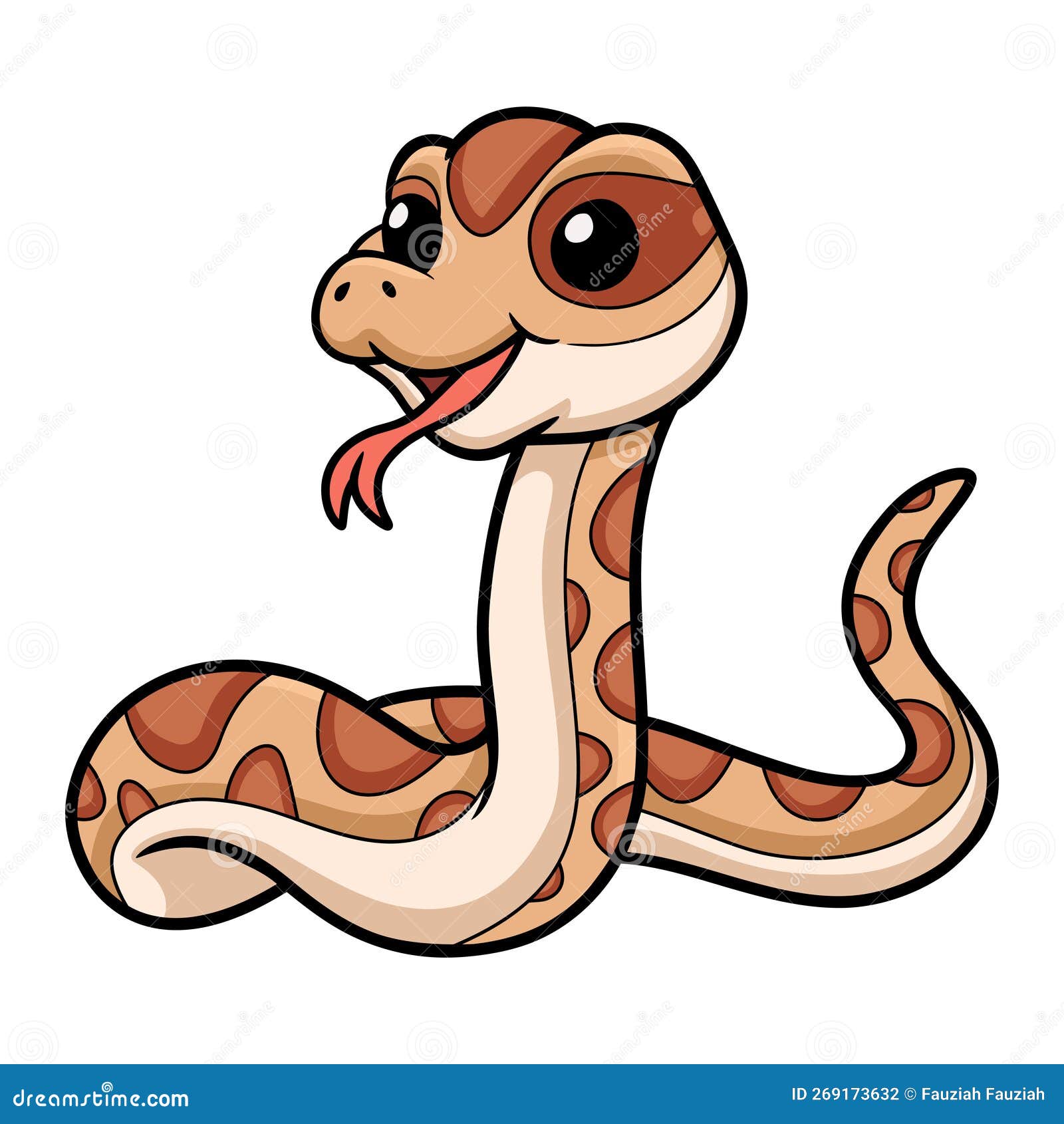 Russell's Viper In India's Lush Forests Stock Photo | CartoonDealer.com ...