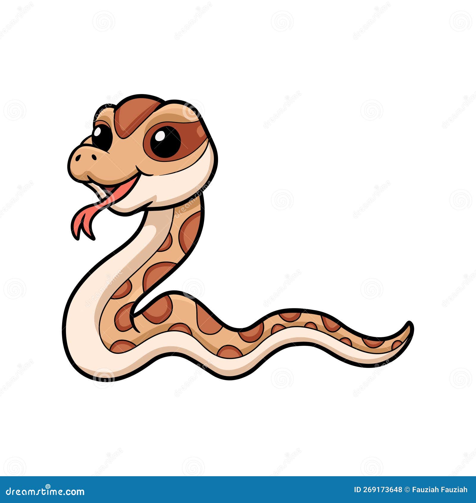 Russell's Viper In India's Lush Forests Stock Photo | CartoonDealer.com ...