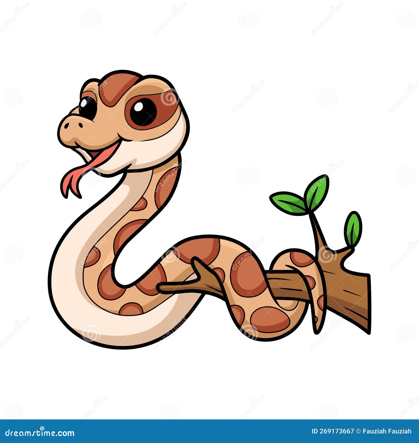 Russell's Viper In India's Lush Forests Stock Photo | CartoonDealer.com ...