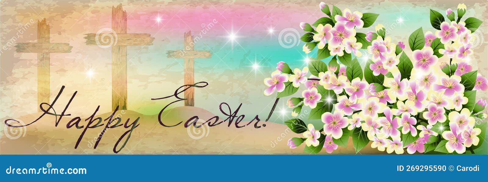 Happy Easter Facebook Banner