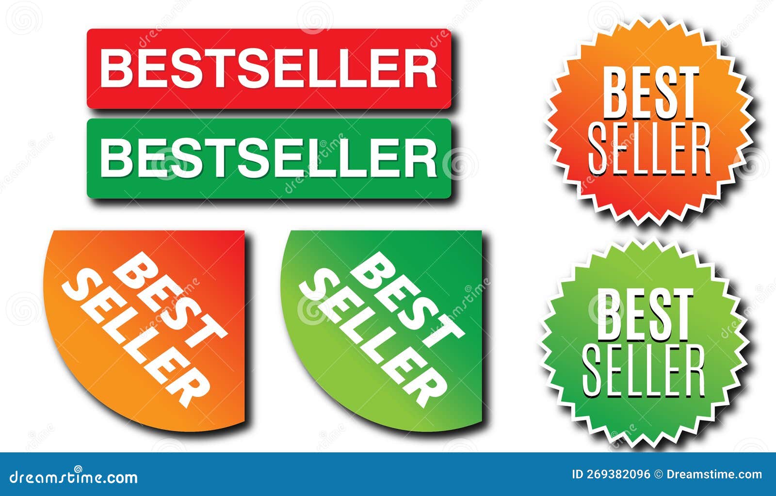Bestseller Vector Editable Design Stock Vector - Illustration of badge ...
