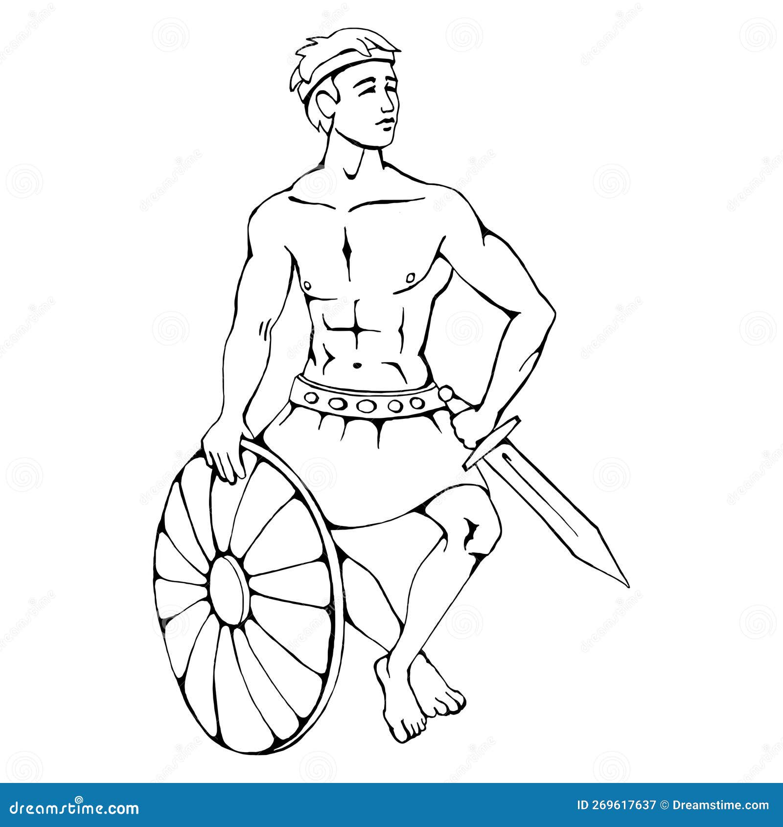 Orion Vintage Illustration | CartoonDealer.com #163245622