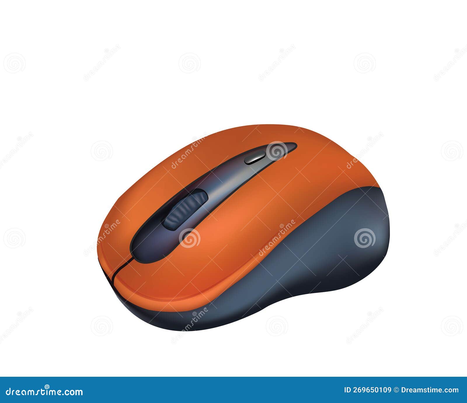 PC wireless mouse stock vector. Illustration of office - 269650109