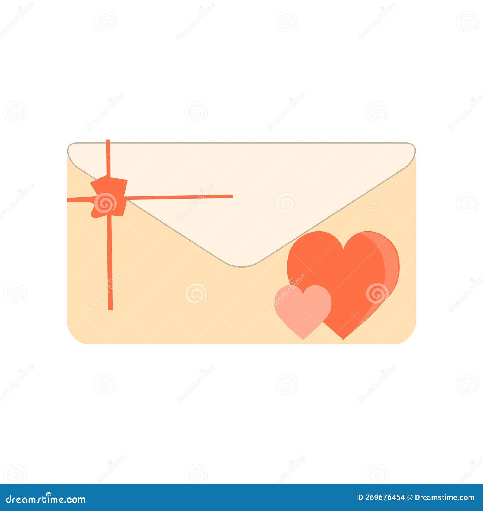 Letter Envelope with Paper Document Vector Illustration, Email Envelope ...
