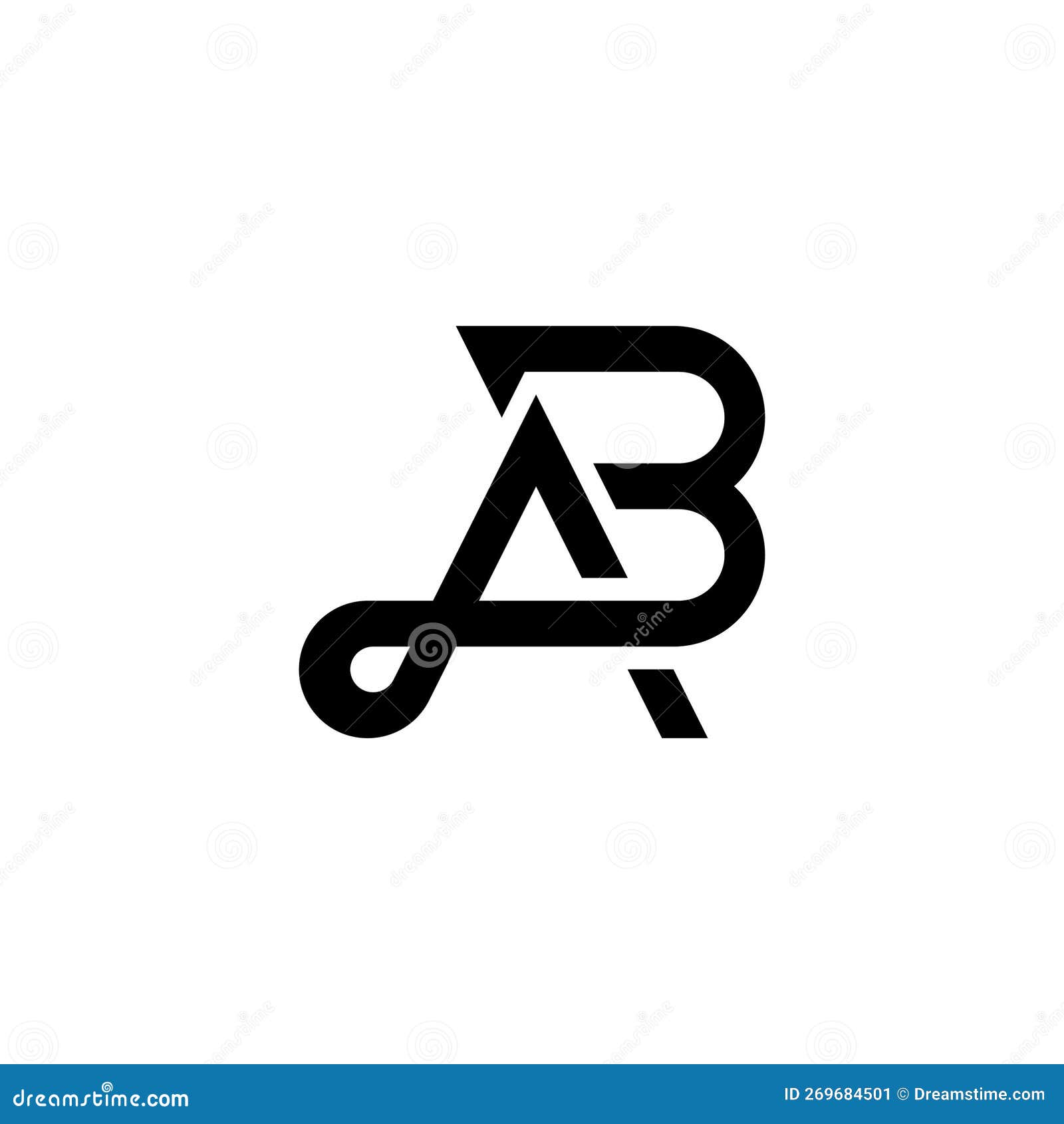 AB Logo, AB Monogram, Initial AB Logo, Letter AB Logo Stock Vector ...