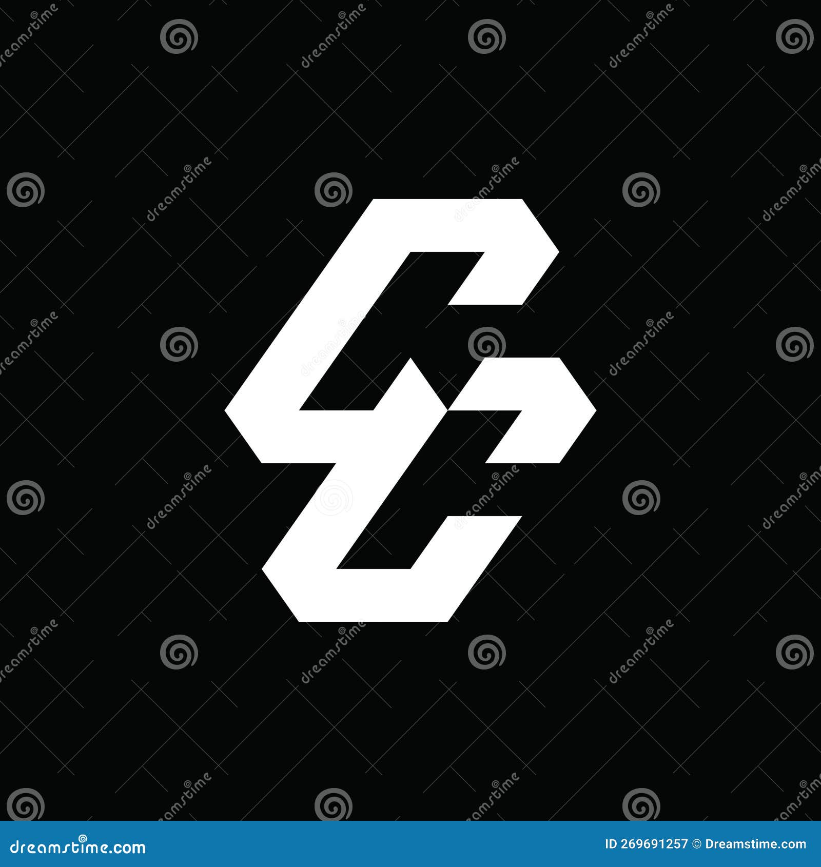 CC Logo, CC Monogram, Initial CC Logo, Letter CC Logo Stock Vector ...
