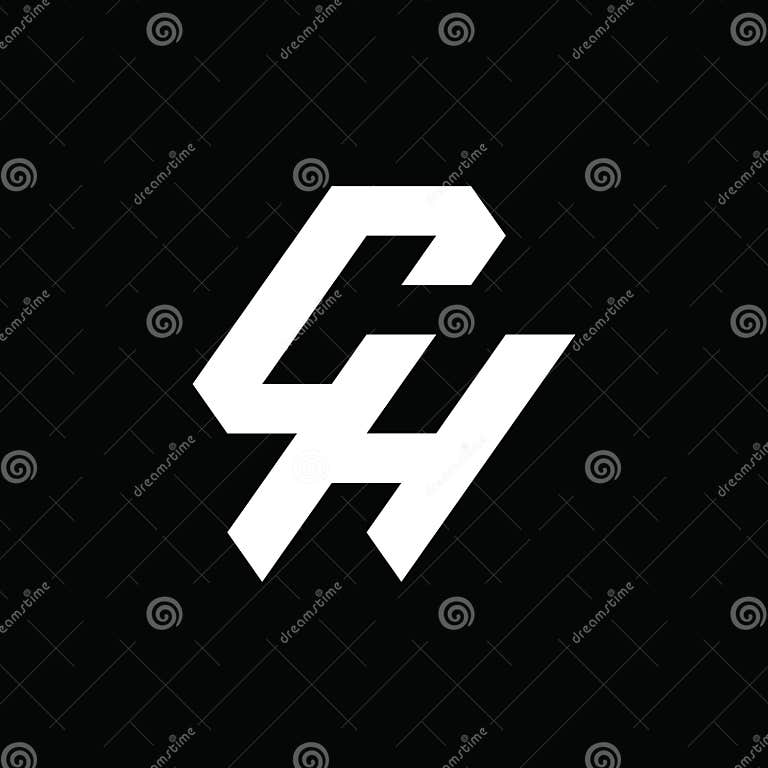 CH Logo, CH Monogram, Initial CH Logo, Letter CH Logo Stock Vector ...