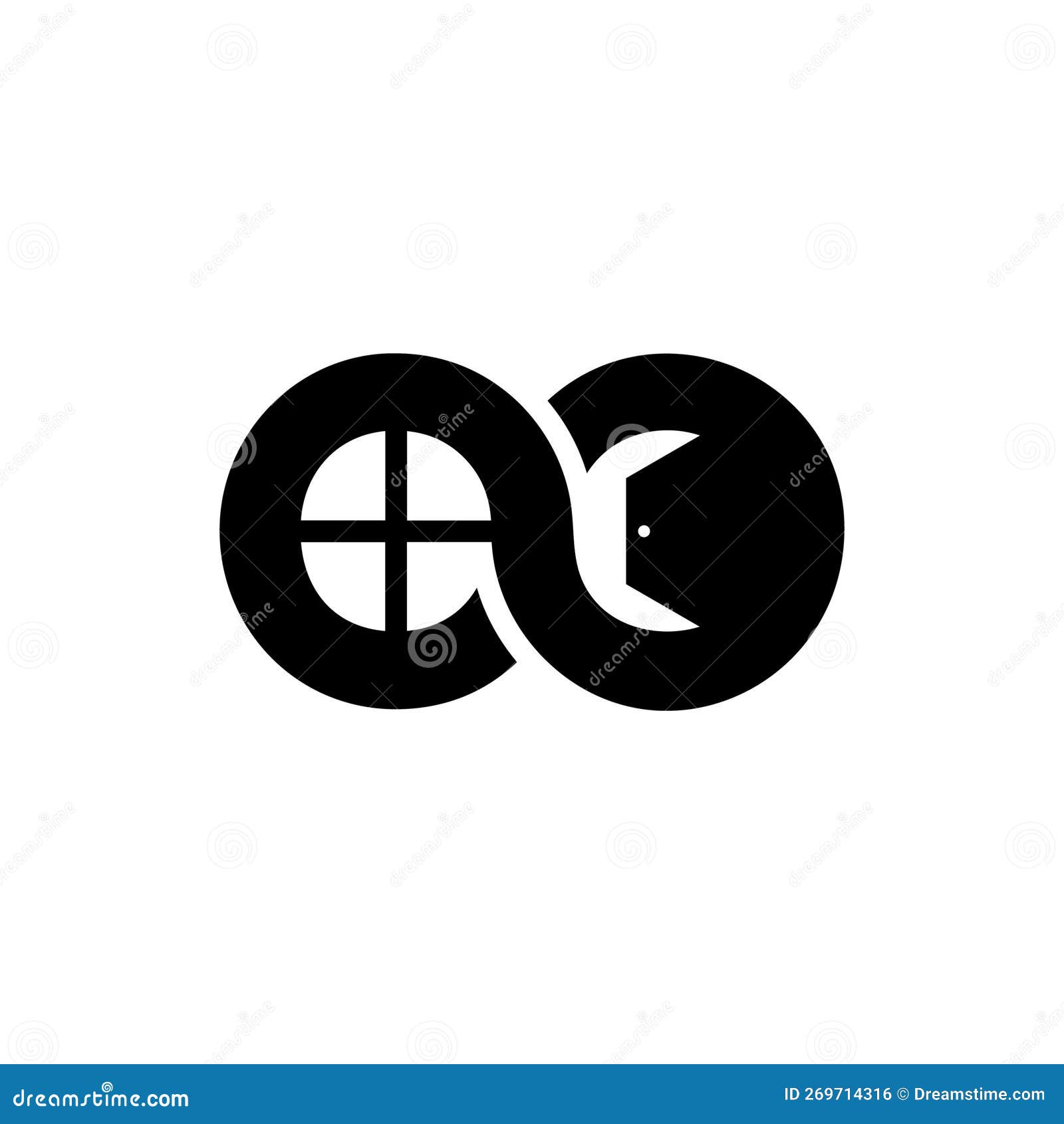 Door Window Infinity Logo, Door Window Infinity Icon Symbol Stock ...