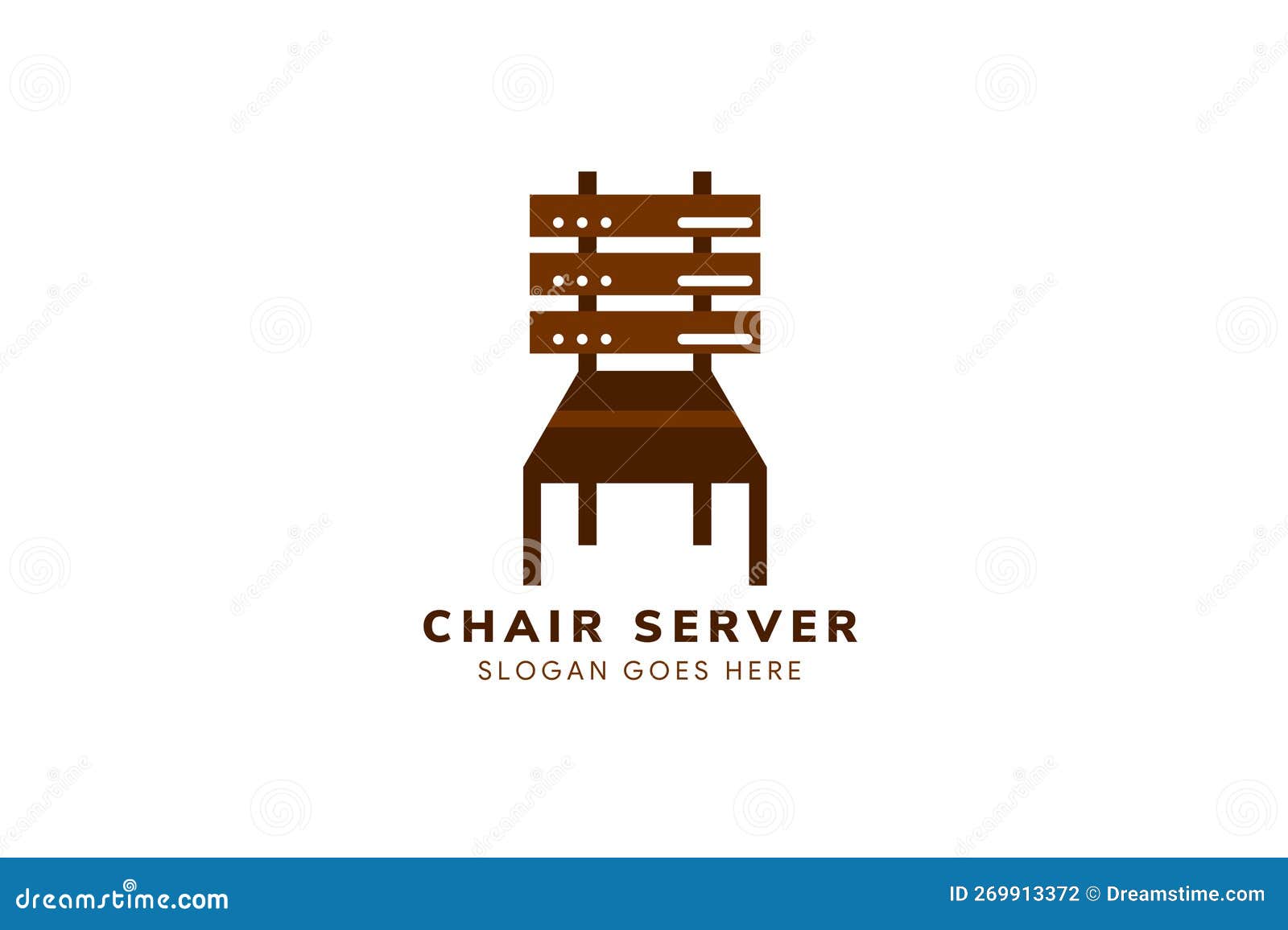 Server Logo Design Template. Big Data Logo Concept. Data Center Symbol ...