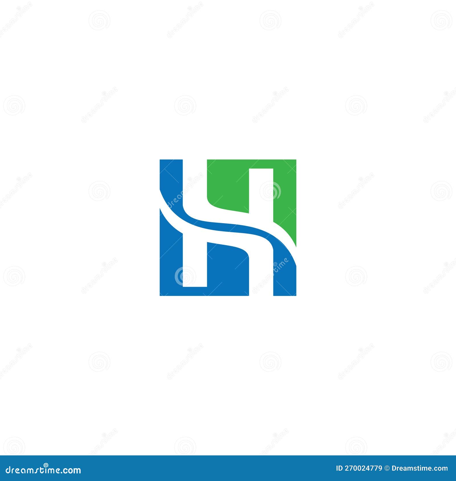 Abstract Letter H Logo, H Monogram, Initial H Logo, H Logo, Letter H ...