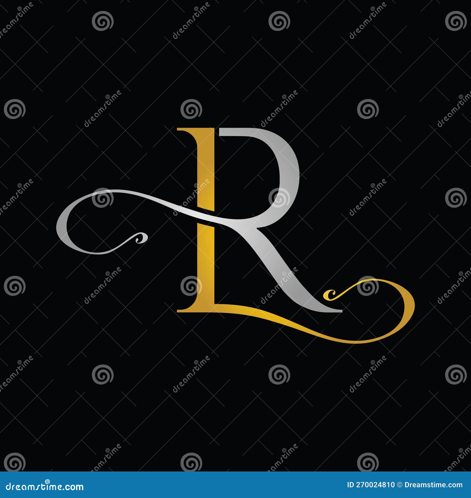 LR Logo, LR Monogram, Initial LR Logo, Letter LR Logo, Luxury Vector ...