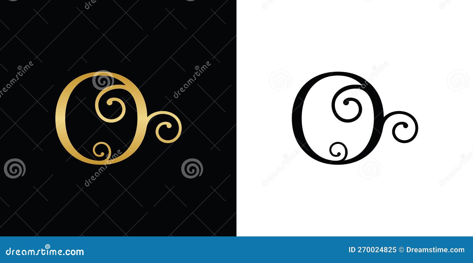 Luxury Letter O Logo, Initial O Logo, O Logo, Letter O Icon Stock ...