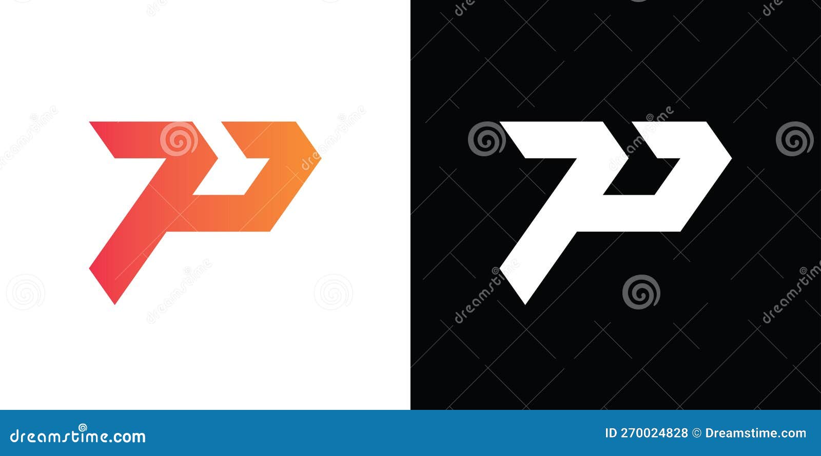 Letter P Logo, P Monogram, Initial P Logo, P Logo, Letter P Icon Stock ...