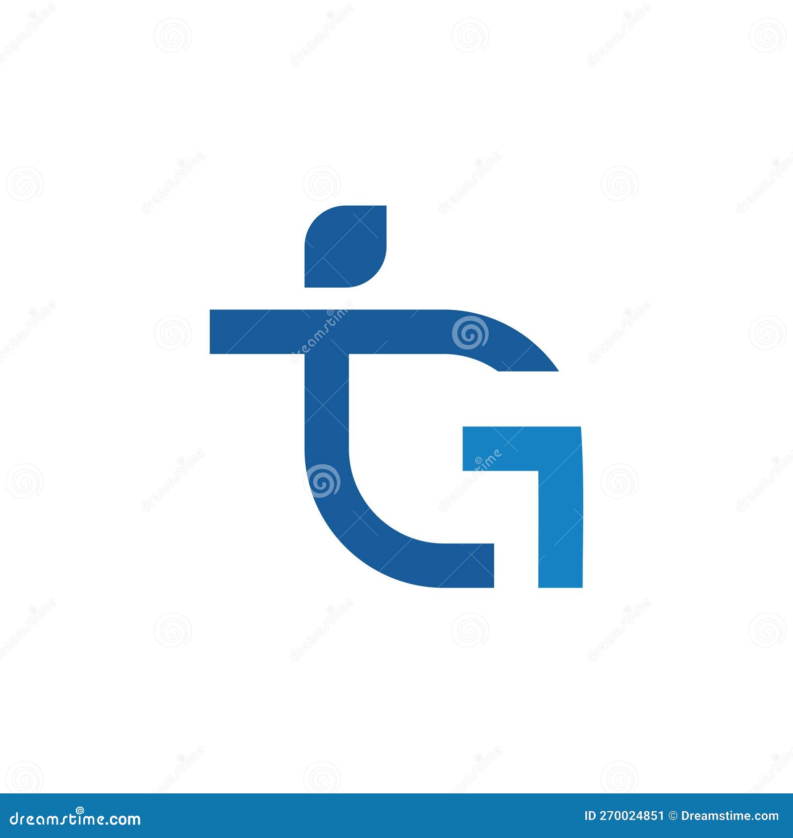 Abstract Letter TG Logo, TG Monogram, Initial TG Logo, TG Logo, Letter ...
